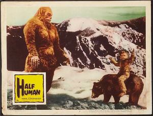 Half Human (1958) | and you call yourself a scientist!?