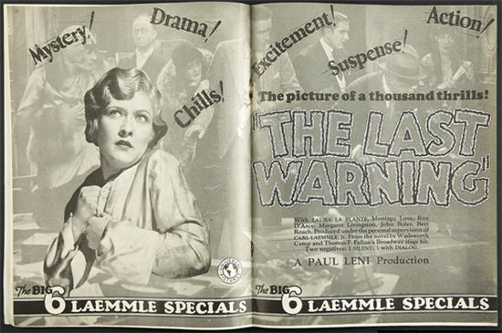 The Last Warning (1929) | and you call yourself a scientist!?